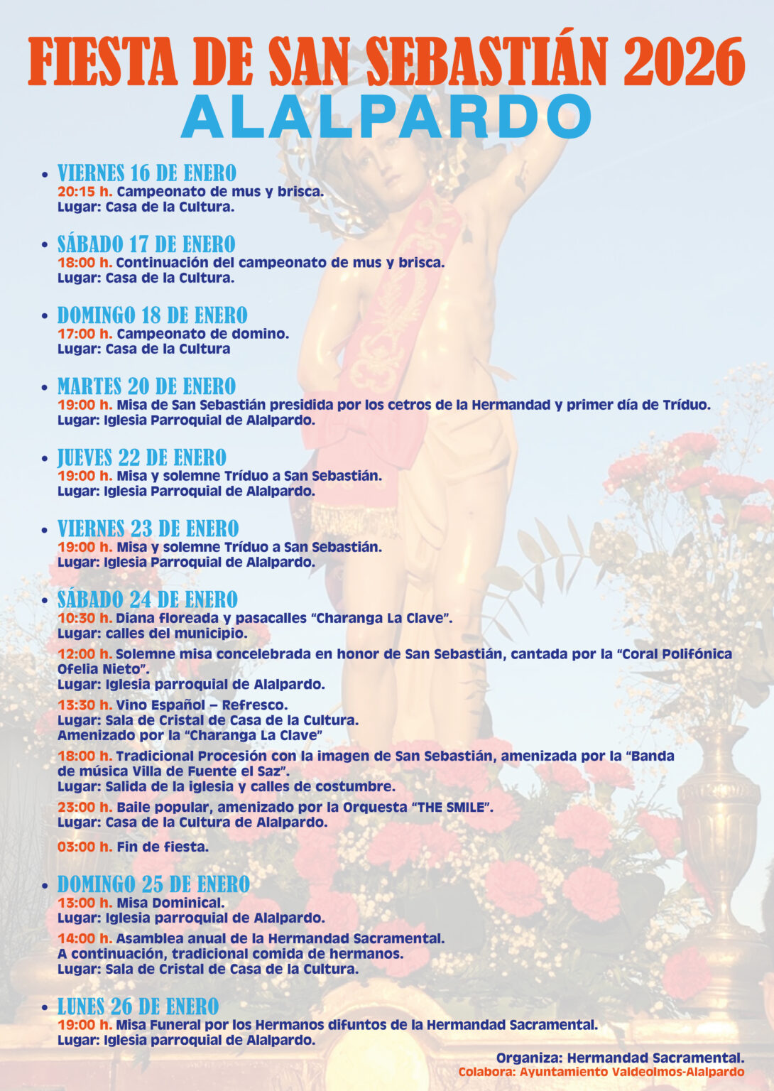 26 de enero: Último día Fiestas de San Sebastián - Ayuntamiento de ...